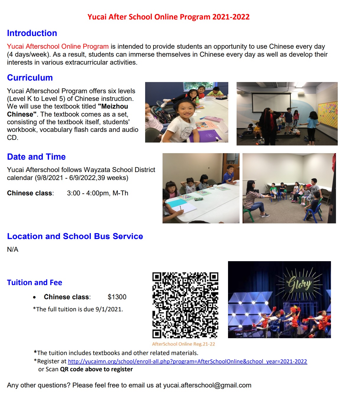 Minnesota Yucai Chinese School